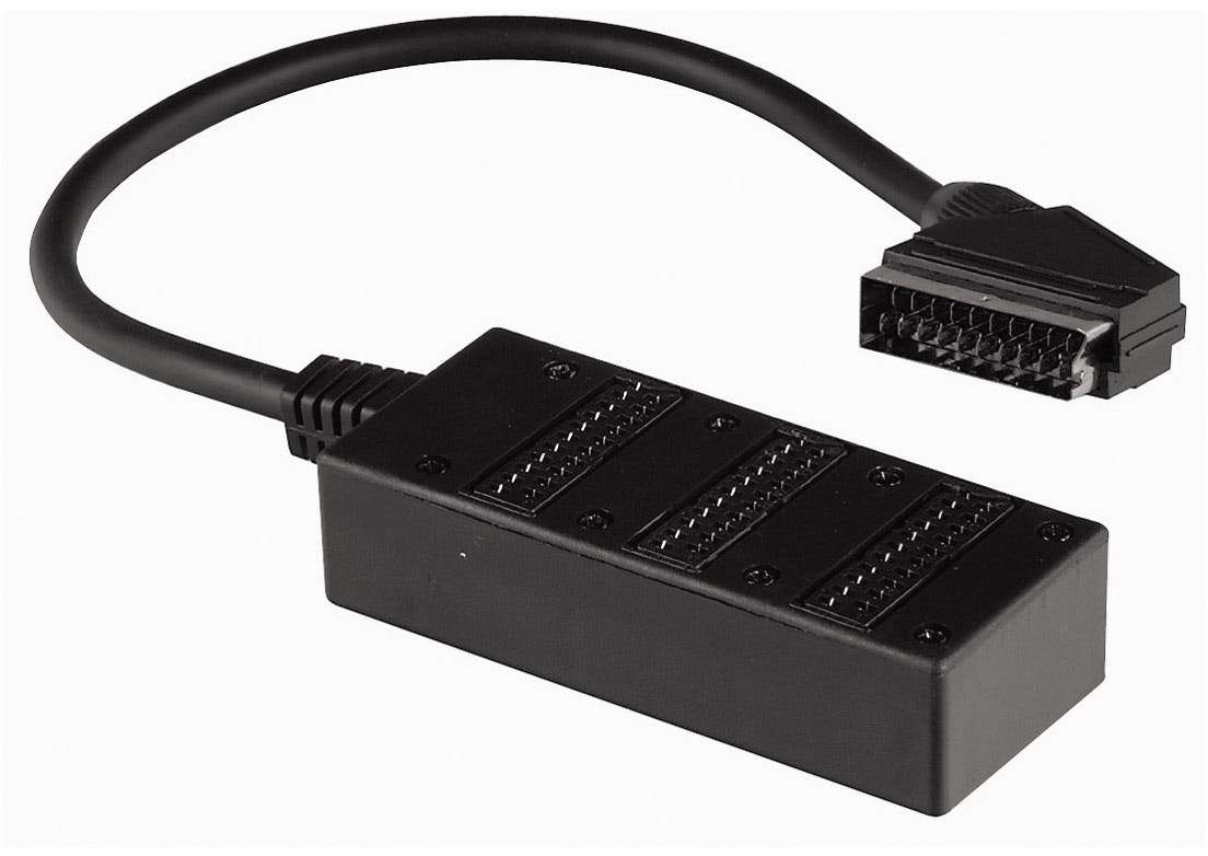 Hama Scart-Verteiler, 3-fach kaufen bei hifiboehm Hama Scart-Verteiler, 3-fach kaufen bei hifiboehm